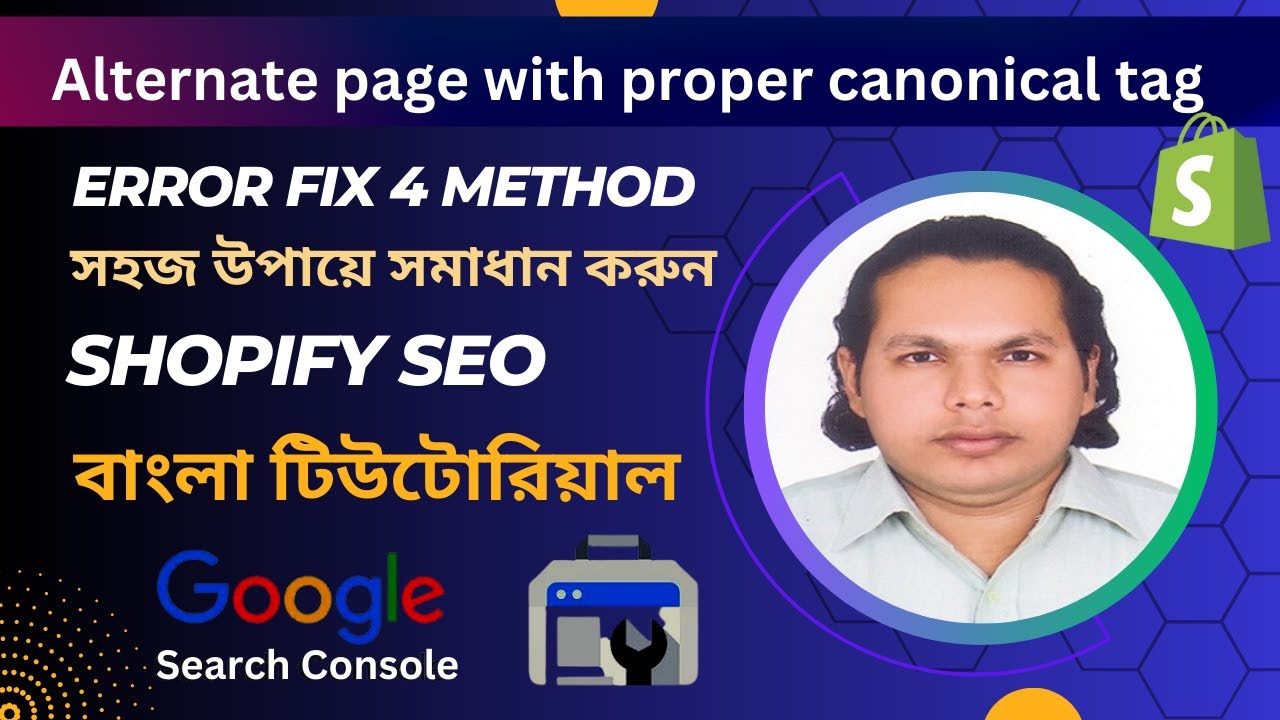 How To Solve Alternate Page With Proper Canonical Tag On Shopify SEO Bangla Tutorial 2023 How To Solve Alternate Page With Proper Canonical Tag On Shopify SEO Bangla Tutorial 2023