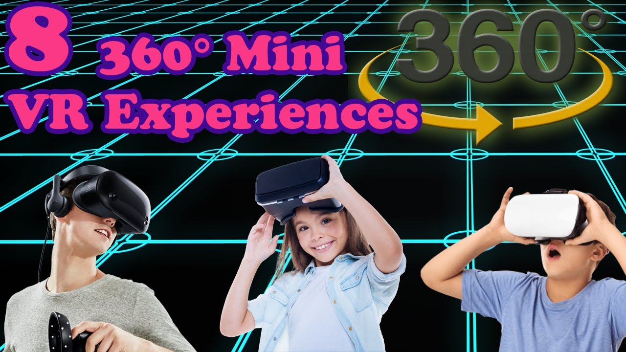 🥽 1 Minute 360° Mini VR Experiences ( Dancing, Deep Sea, Santa etc ...