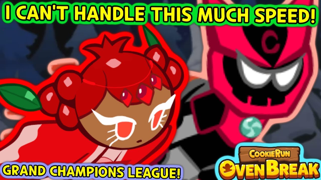 TOO FAST FOR ME TO HANDLE! - GRAND CHAMPIONS LEAGUE! (Cookie Run ...