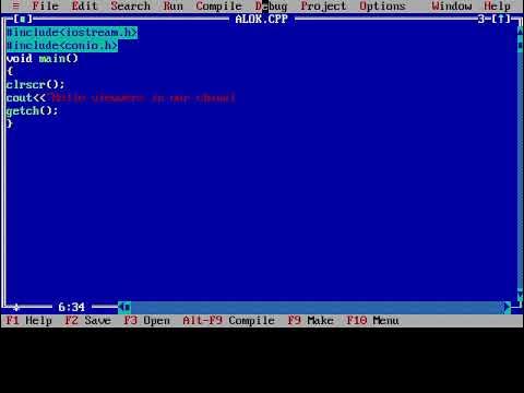 first code - YouTube