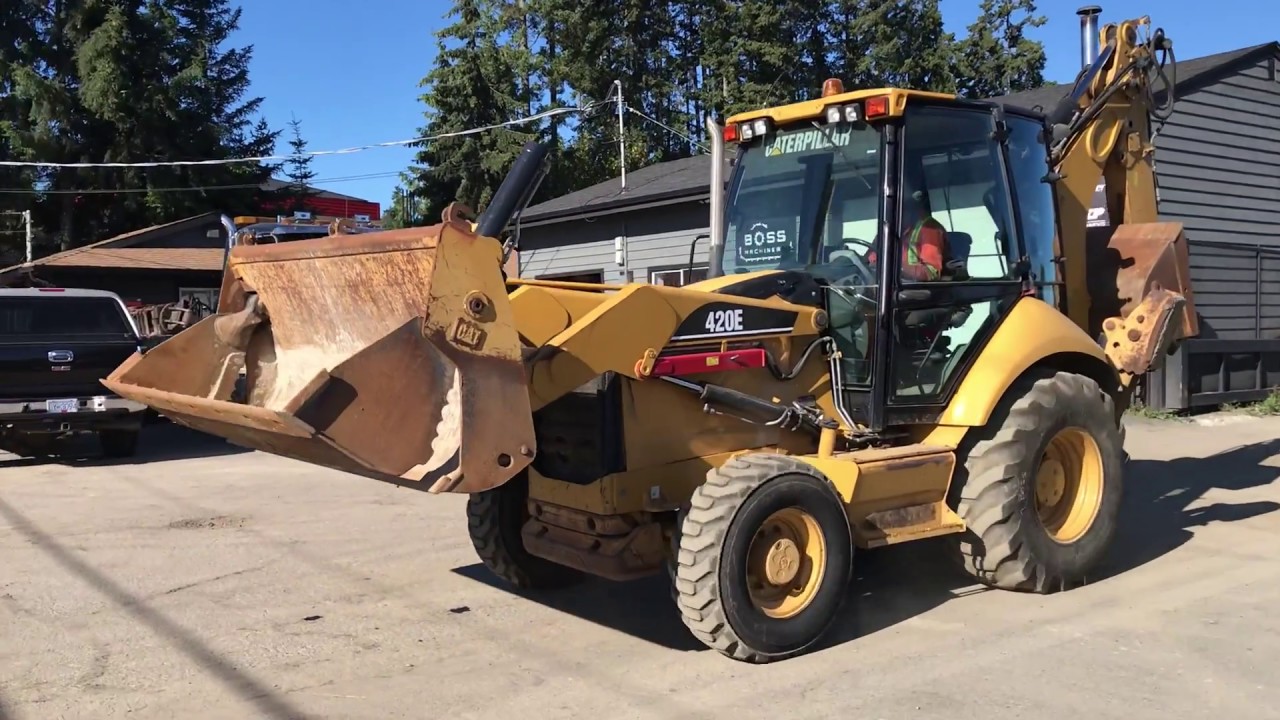 2007 Caterpillar 420E - For Sale - YouTube