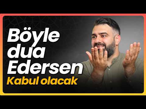 100% Kabul Olacak Dua, Ayet ve Hadislerle |  Yasin Yıldırım | Mektep