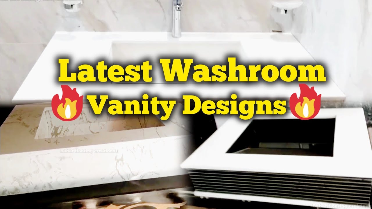 "Washroom vanity designs" | "Latest Washroom Vanity Designs" - YouTube