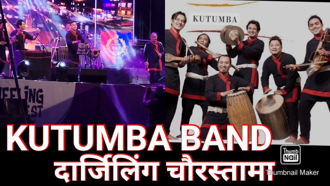 Mind blowing performance KUTUMBA BAND KATHMANDU in DARJEELING CHOWRASTA ...