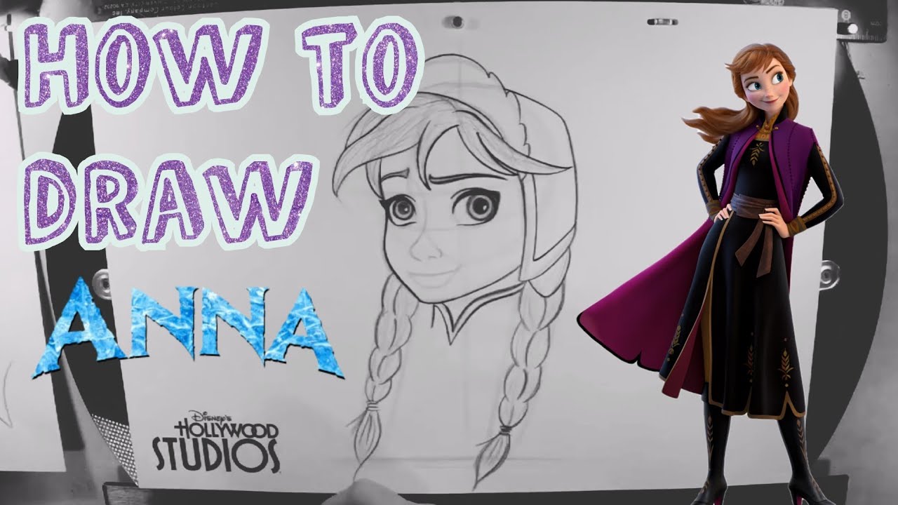 Learn How To Draw | Frozen - Anna | Disney's Animation Academy - YouTube
