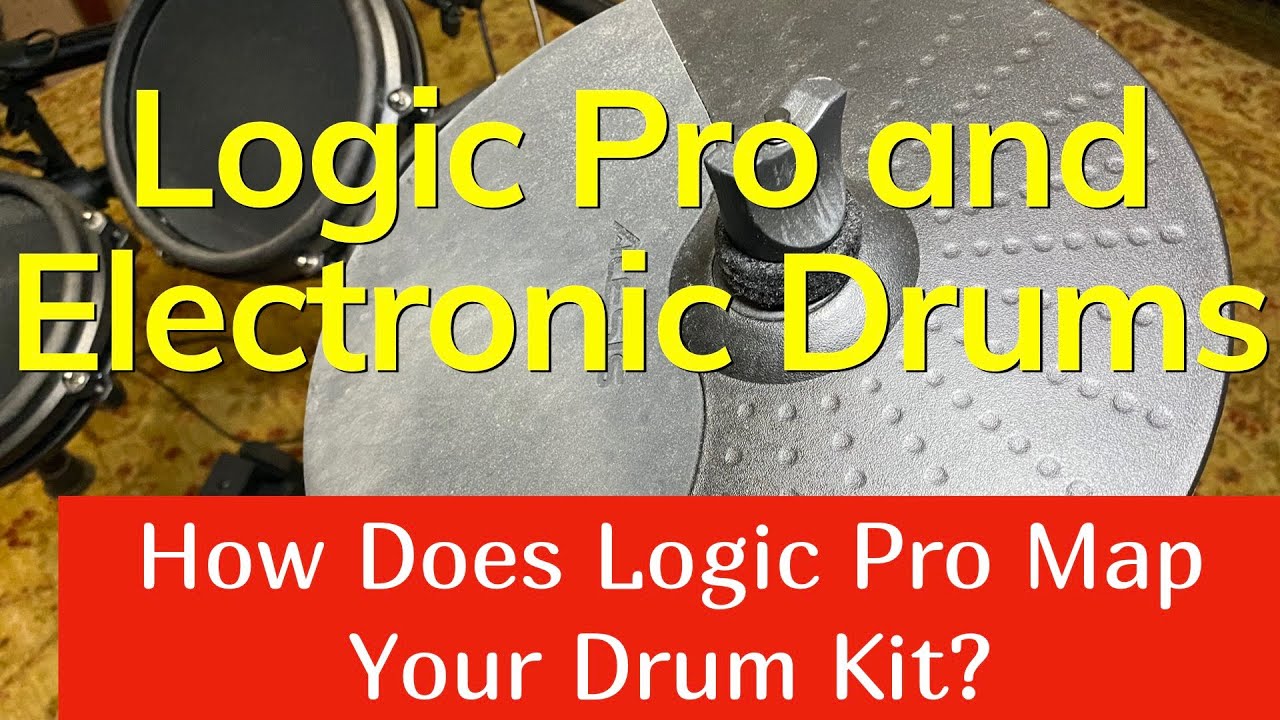 How Does Logic Pro Map Electronic Drums - YouTube