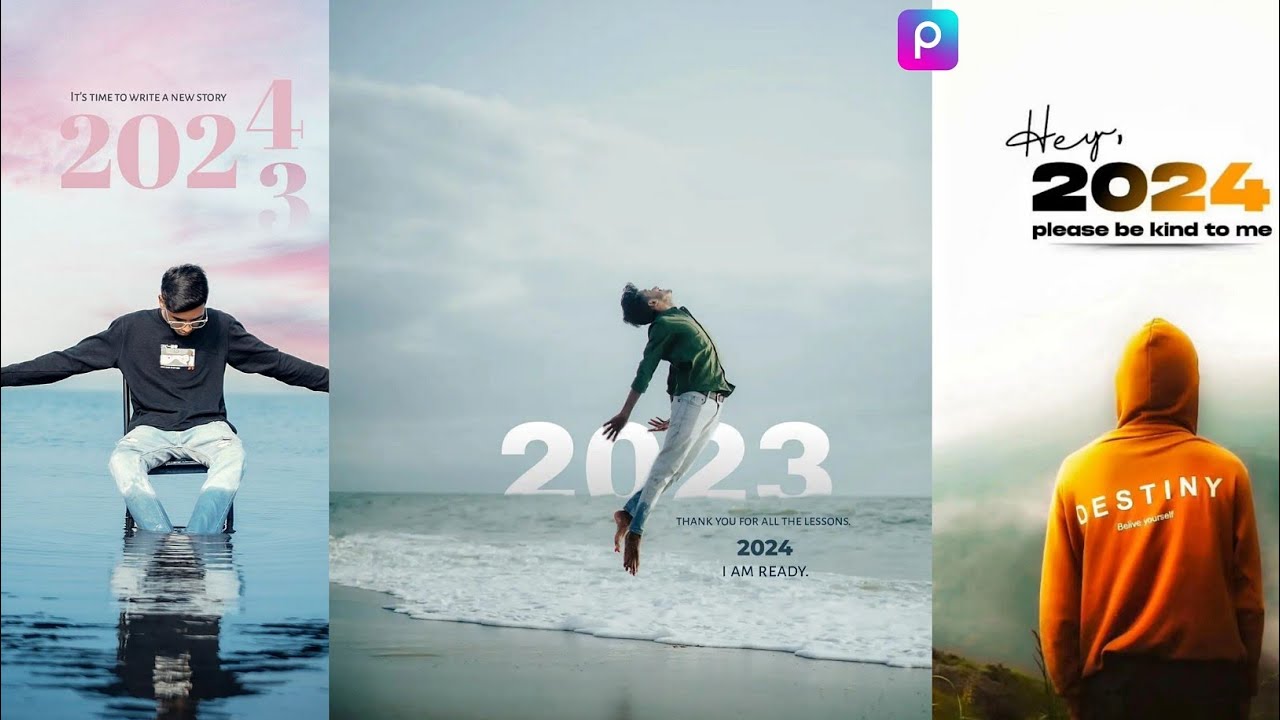 Trending Instagram New Year Photo Editing 🔥| Happy New year Photo ...