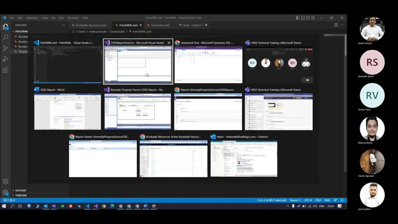 How To Create A D365 SSRS Report In D365 | Step by Step SSRS Report MSD || CRM SSRS Report - YouTube