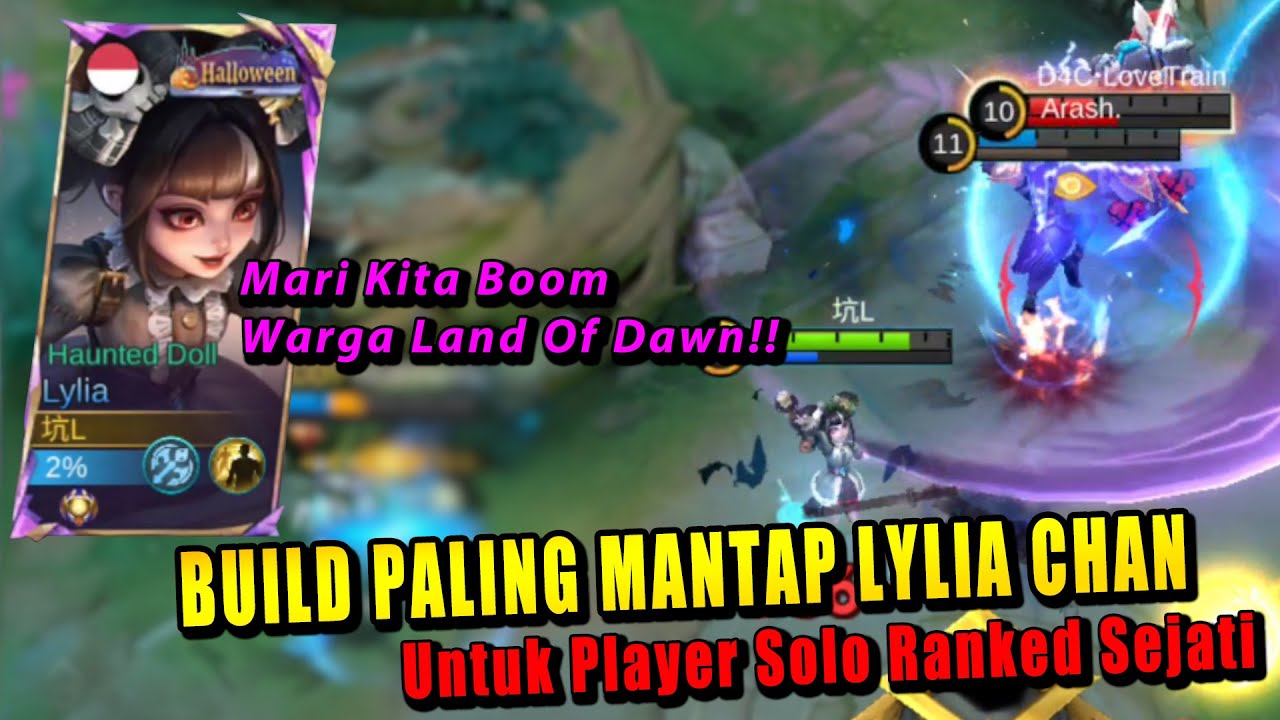 BEST BUILD LYLIA 2024 TERBAIK UNTUK SOLO RANKED!! Dijamin Panen Kill Banyak - Mobile Legends ...