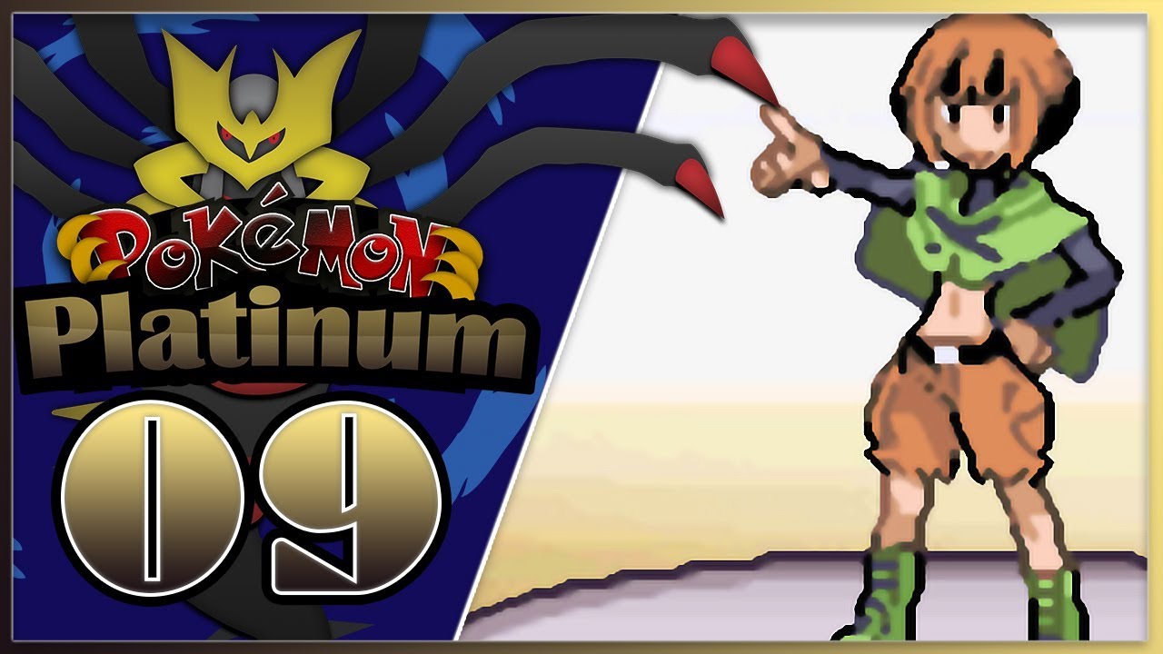 ETERNA GYM AND GARDENIA - POKEMON PLATINUM LETS PLAY 09 - YouTube
