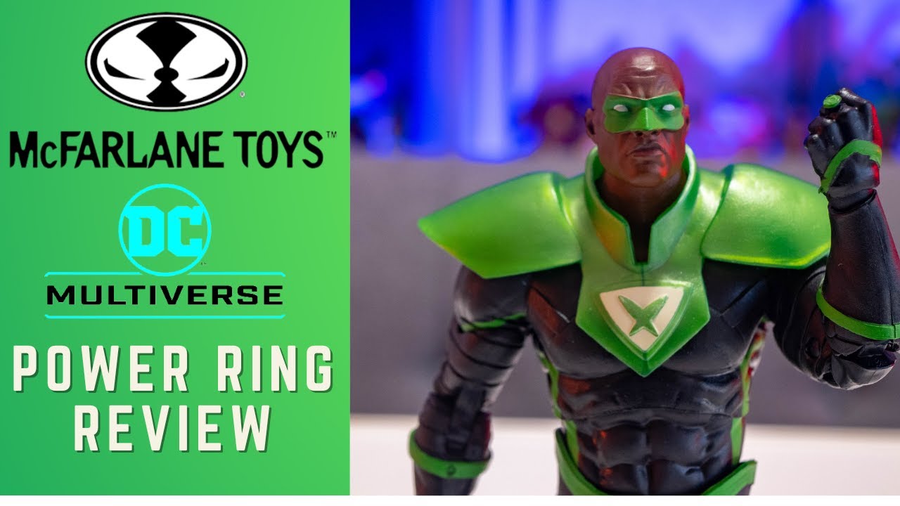 McFarlane Toys DC Multiverse Power Ring Review [Starro BaF Wave] - YouTube