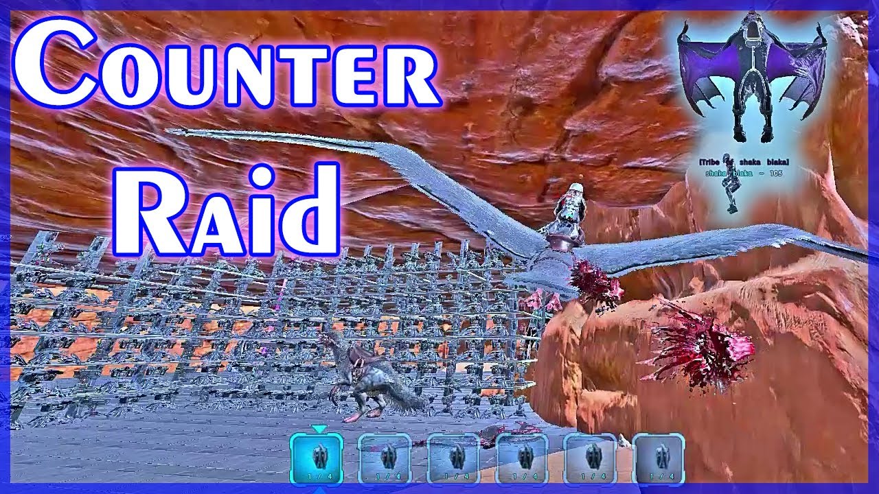 Ark Counter Raid - Ark PvP Fusion - YouTube