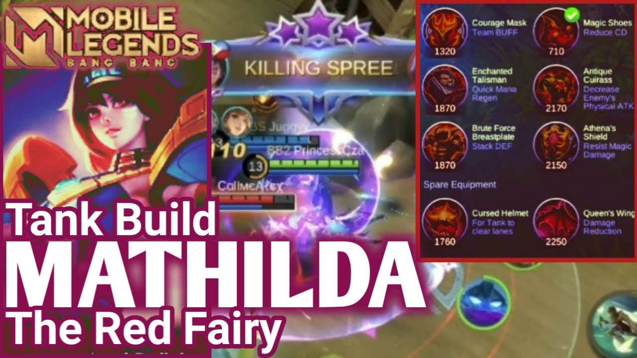 Mathilda The Red Fairy is Here | Mathilda Red Build with Unli Skills ...