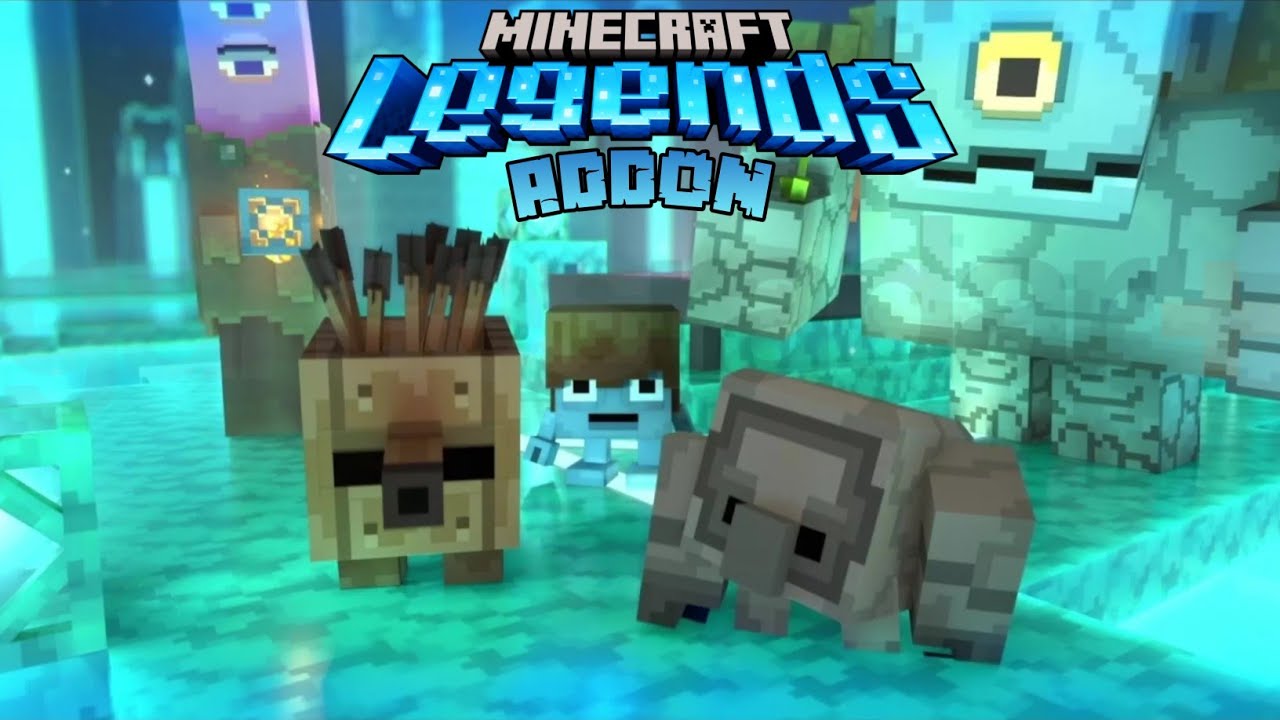 Minecraft Legends' Golem Addon MCPE 1.19 - YouTube