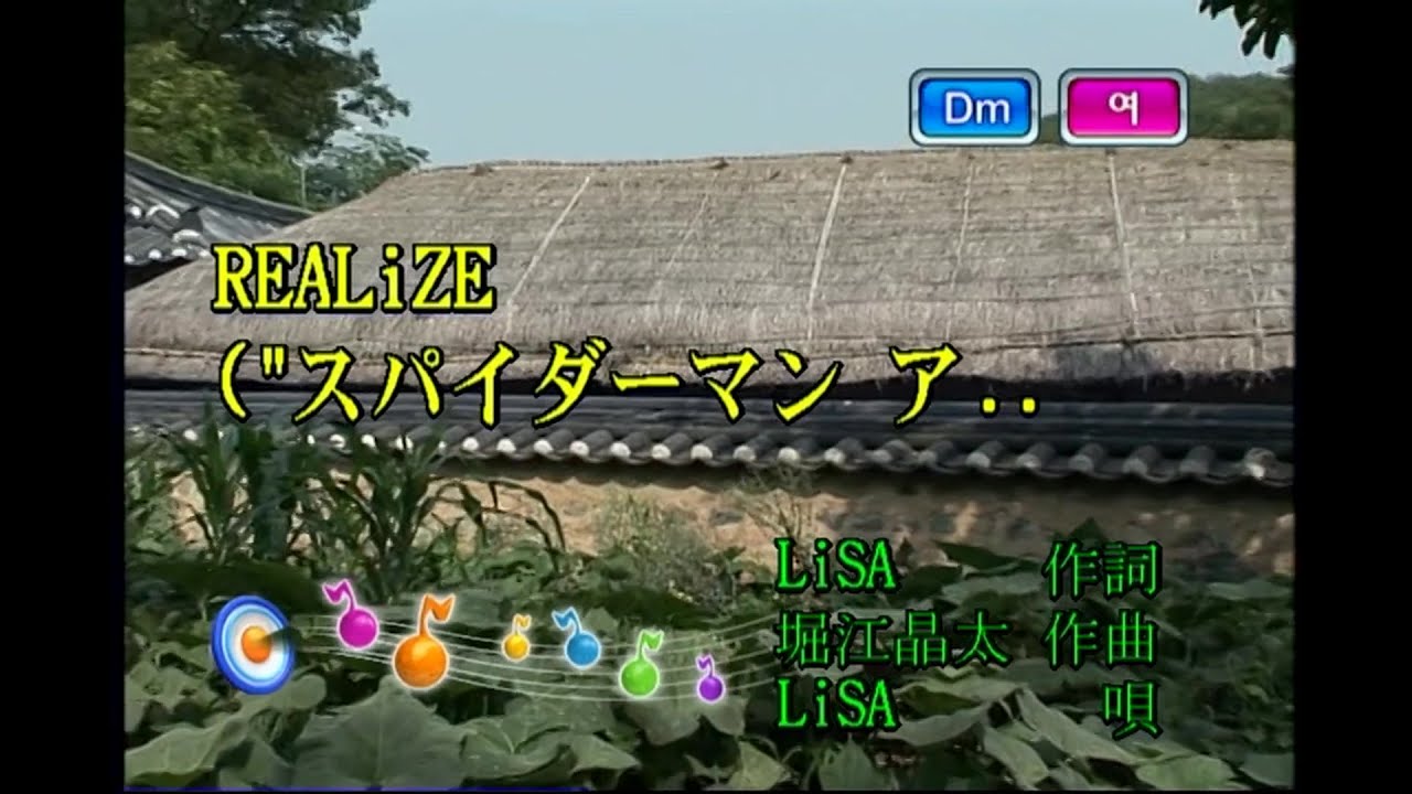 LiSA - REALiZE (KY 44961) 노래방 カラオケ - YouTube