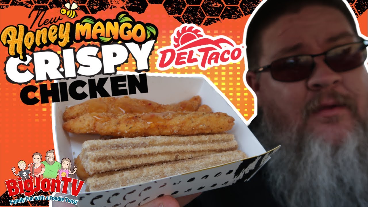Honey Mango Crispy Chicken @ Del Taco || Drive Thru Thursday - YouTube