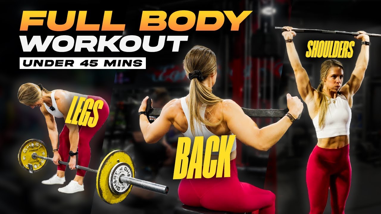 45 MIN FULL BODY WORKOUT [Strength Training] - YouTube