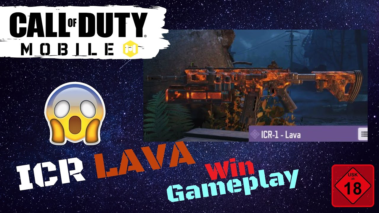 COD MOBILE: ICR LAVA CAMO | Epische Gameplay Montage | - YouTube