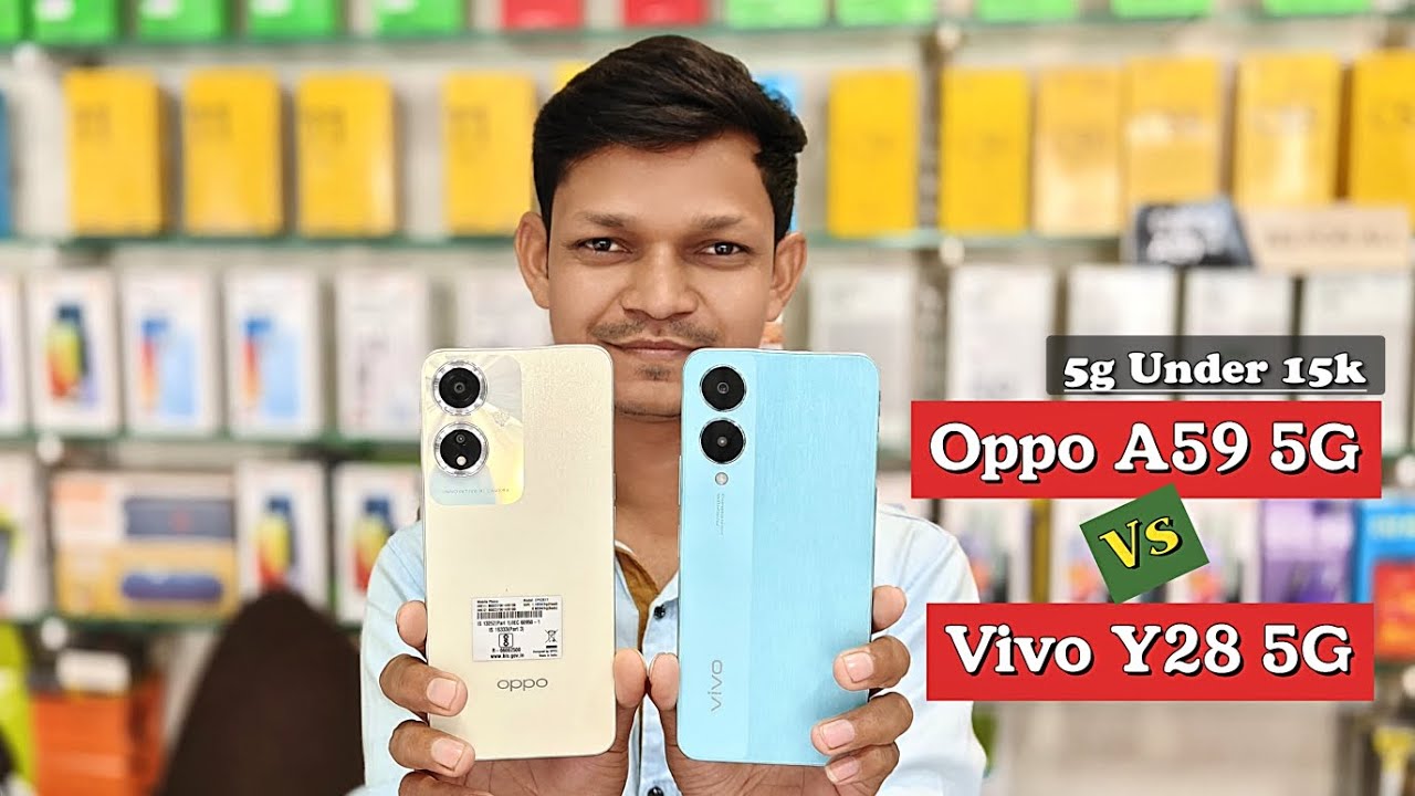 Oppo A59 5G Vs Vivo Y28 5G Review , Details , Comparison & Many More ...