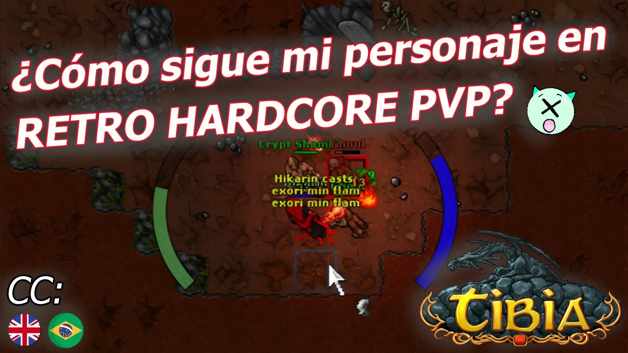 ¿Cómo sigue mi personaje en RETRO HARDCORE PVP en TIBIA? (Sigue vivo ...