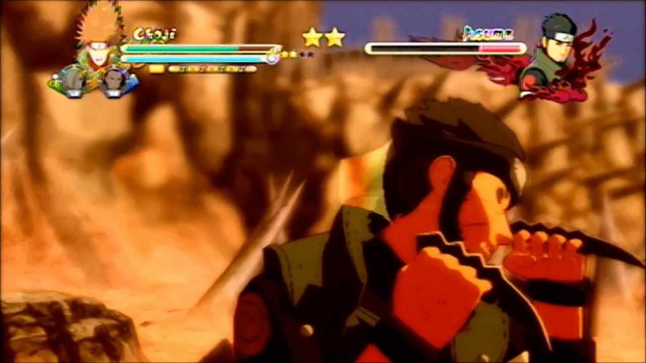 Azuma vs Ino-Shika-Cho sub. Esp. Naruto Shippūden: Ultimate Ninja Storm ...