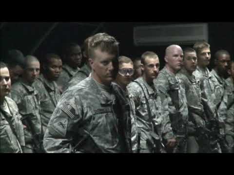 Arrow Troop earns combat patch in Iraq - YouTube