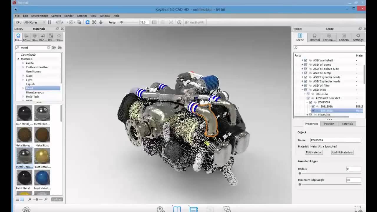 How can we rendering in ZW3D 2015 - YouTube