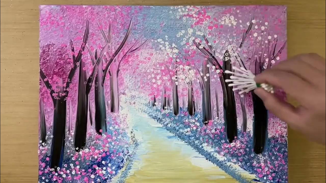 painting tutorial for beginners/easy step by step beautiful painting ...