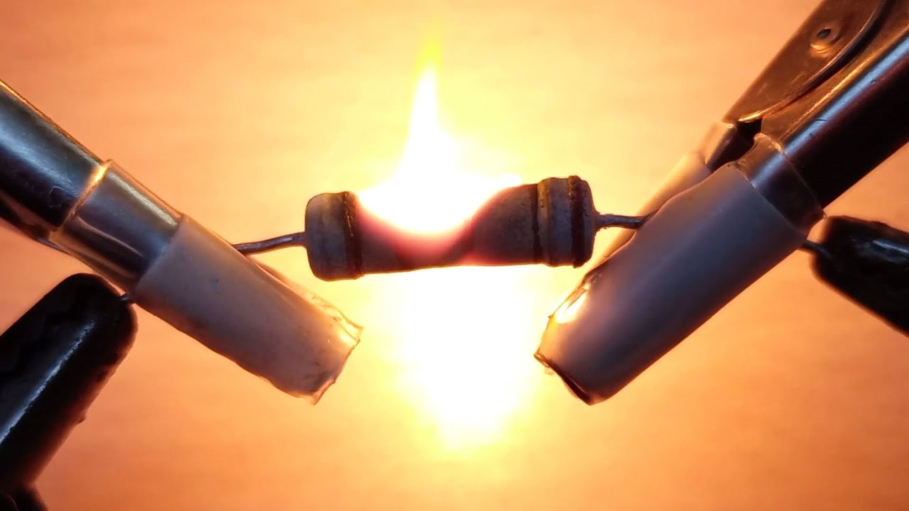 Electronic components VS overvoltage - YouTube