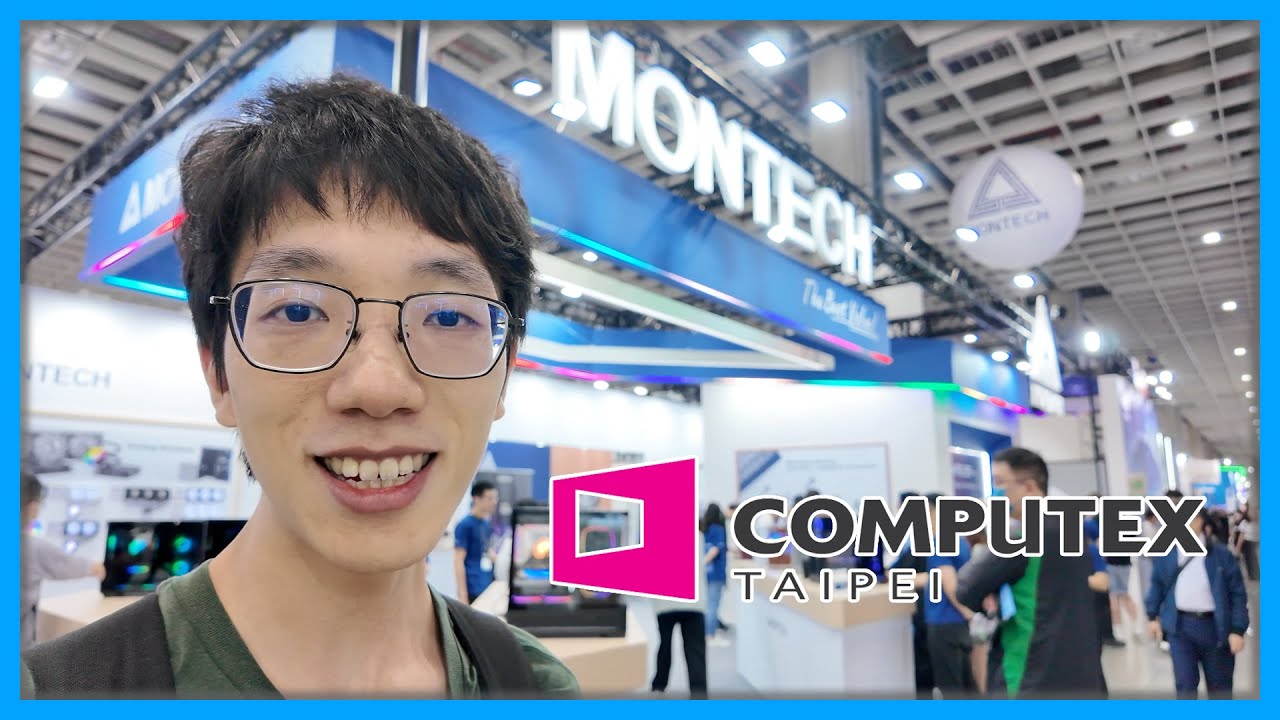 【COMPUTEX 2024】這幾款機殼我之後一定要開箱看看！COMPUTEX 2024 Montech 攤位巡禮 - YouTube