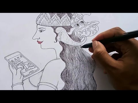 Semar, Banowati, Bagong VS Corona Viral Hot news. gambar ilustrasi (Part 1)