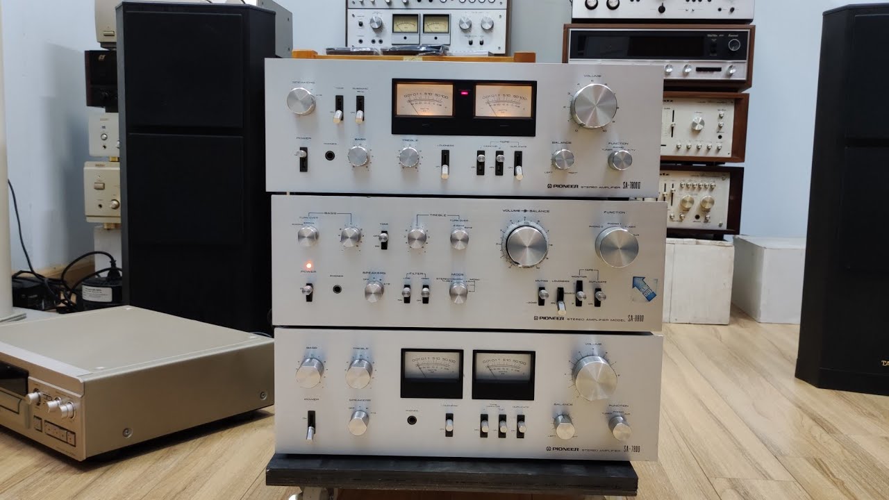 Amply Pioneer SA 7800- II, Pioneer SA 7800( trơn), Pioneer SA 8800. LH ...