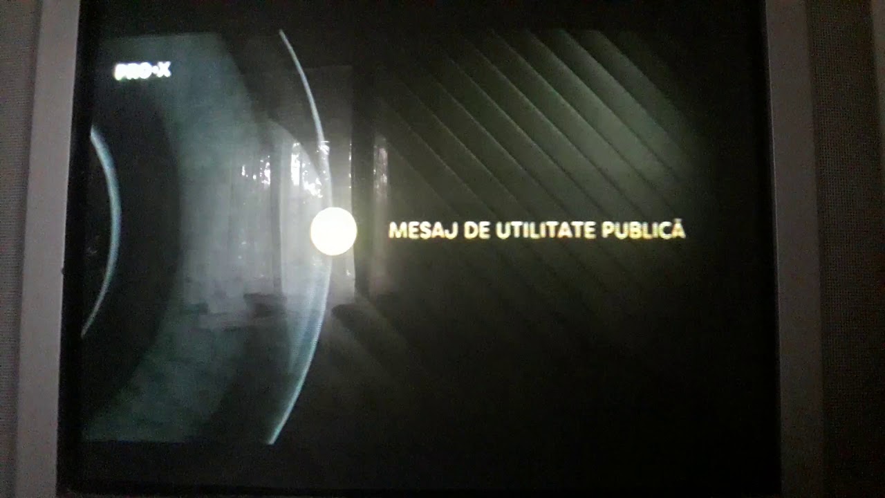 Pro X Mesaj De Utilitate Publica Ident 2020 - YouTube