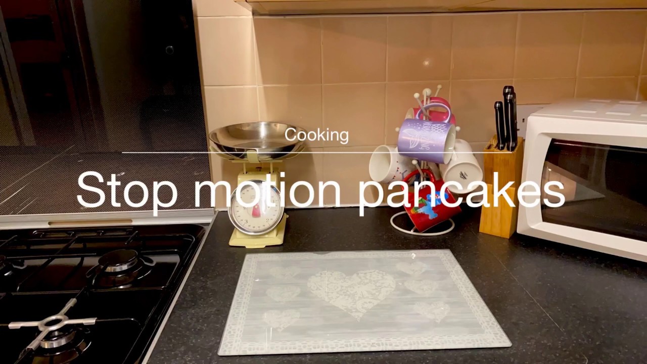 Stop motion pancakes. Pancake day - YouTube