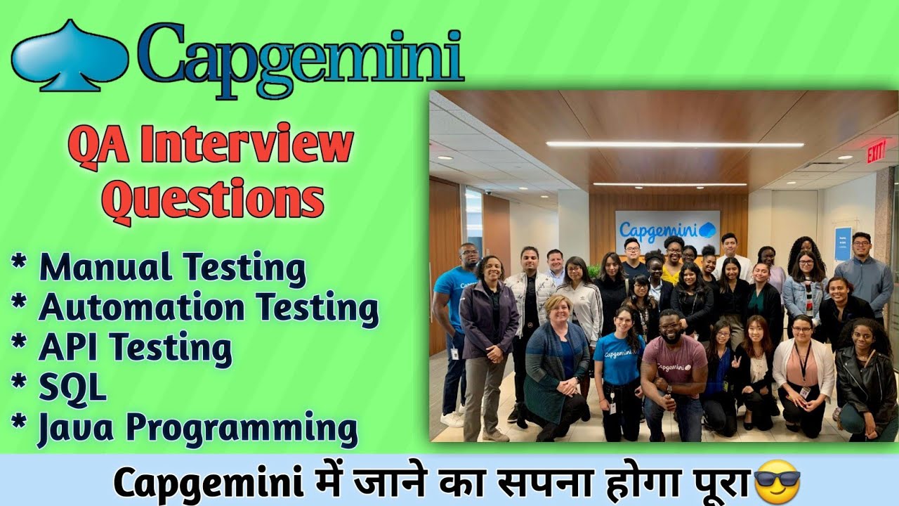 Capgemini Testing Interview Questions Manual Automation Capgemini capgemini-testing-interview-questions-manual-automation-capgemini