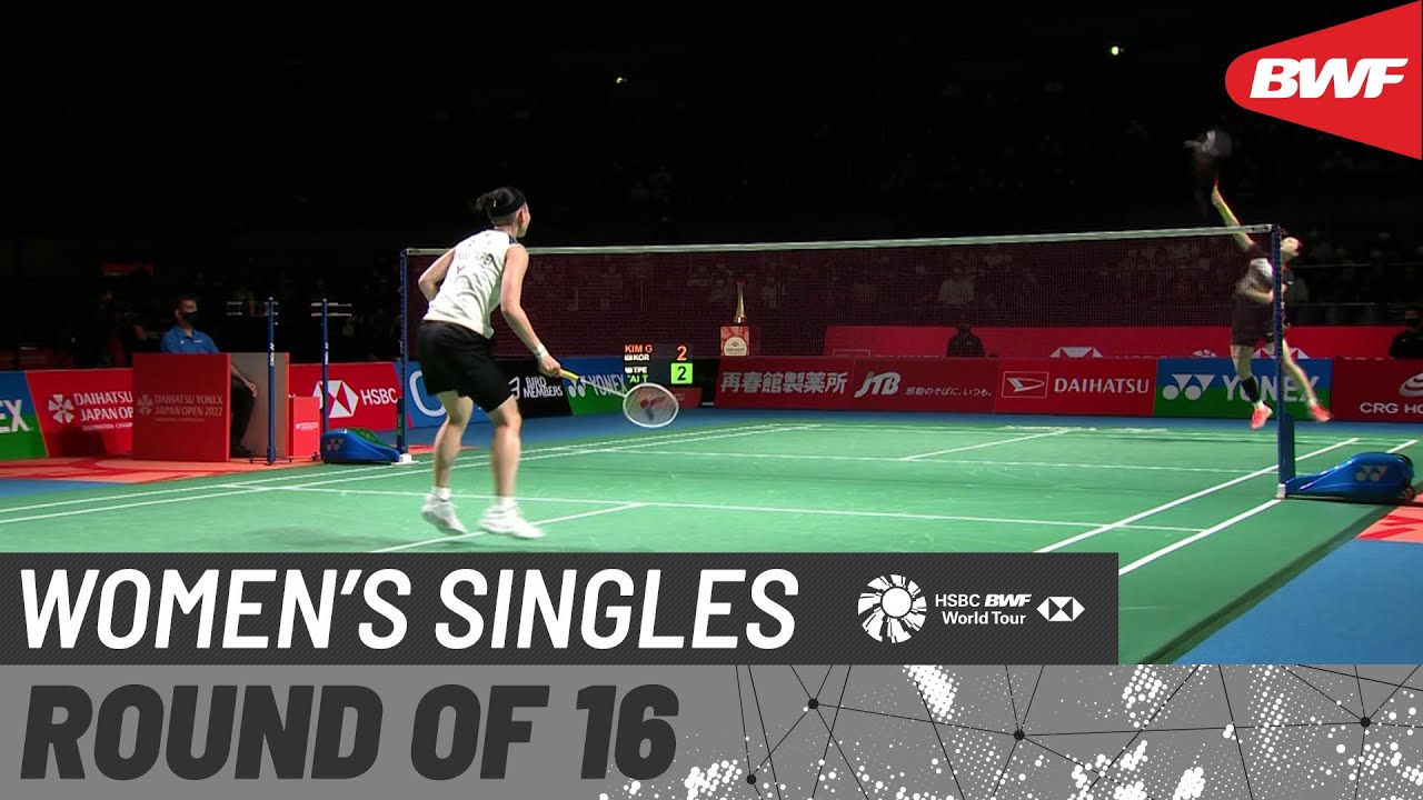 DAIHATSU YONEX Japan Open 2022 | Kim Ga Eun (KOR) vs. Tai Tzu Ying (TPE ...