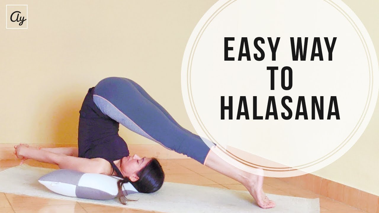 Easy way to Halasana - Plough Pose l सीखें हलासन चुटकी में l Archie's ...