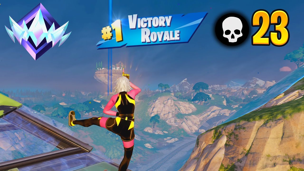 High Elimination Solo Ranked Win Gameplay (Fortnite Chapter 5 Season 2 ...