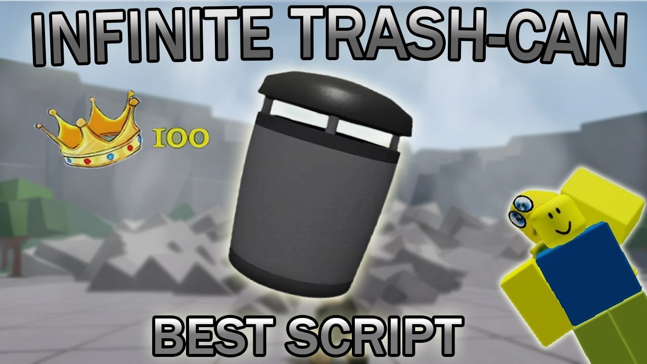 *NEW* STRONGEST BATTLEGROUNDS SCRIPT | TRASH CAN MOVESET | INF TRASH ...