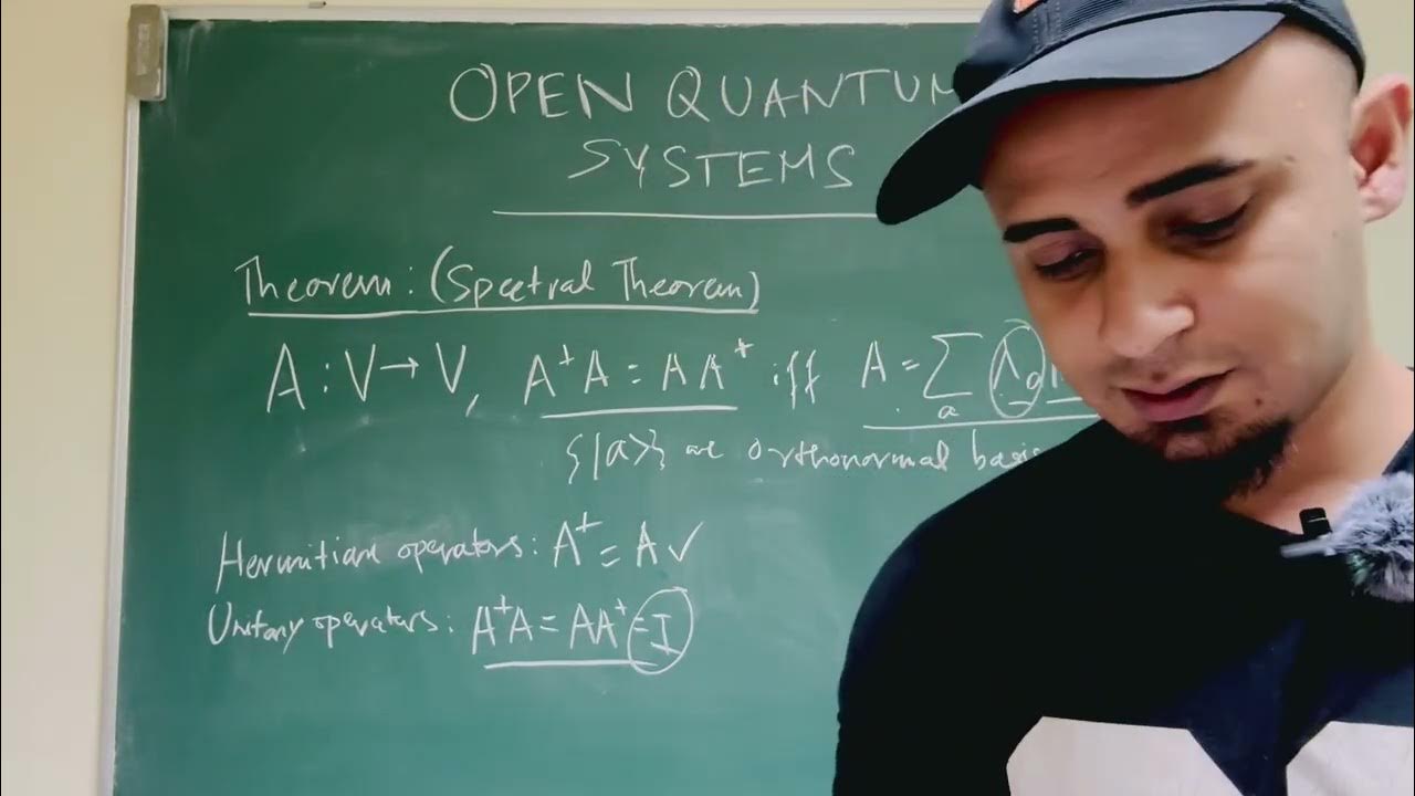 Spectral Decomposition Theorem | Review | Lecture 2 | Nabaneet Sharma - YouTube