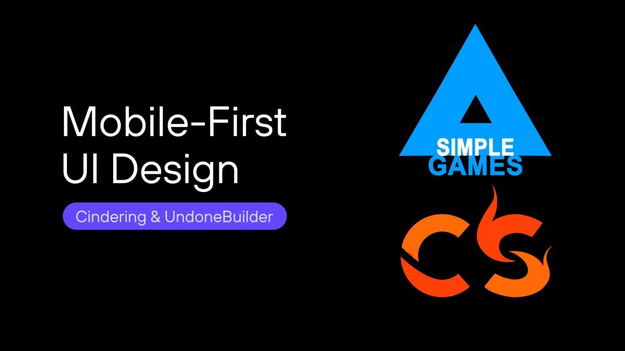 Clip! Mobile-First UI Design with Cindering & UndoneBuilder - YouTube