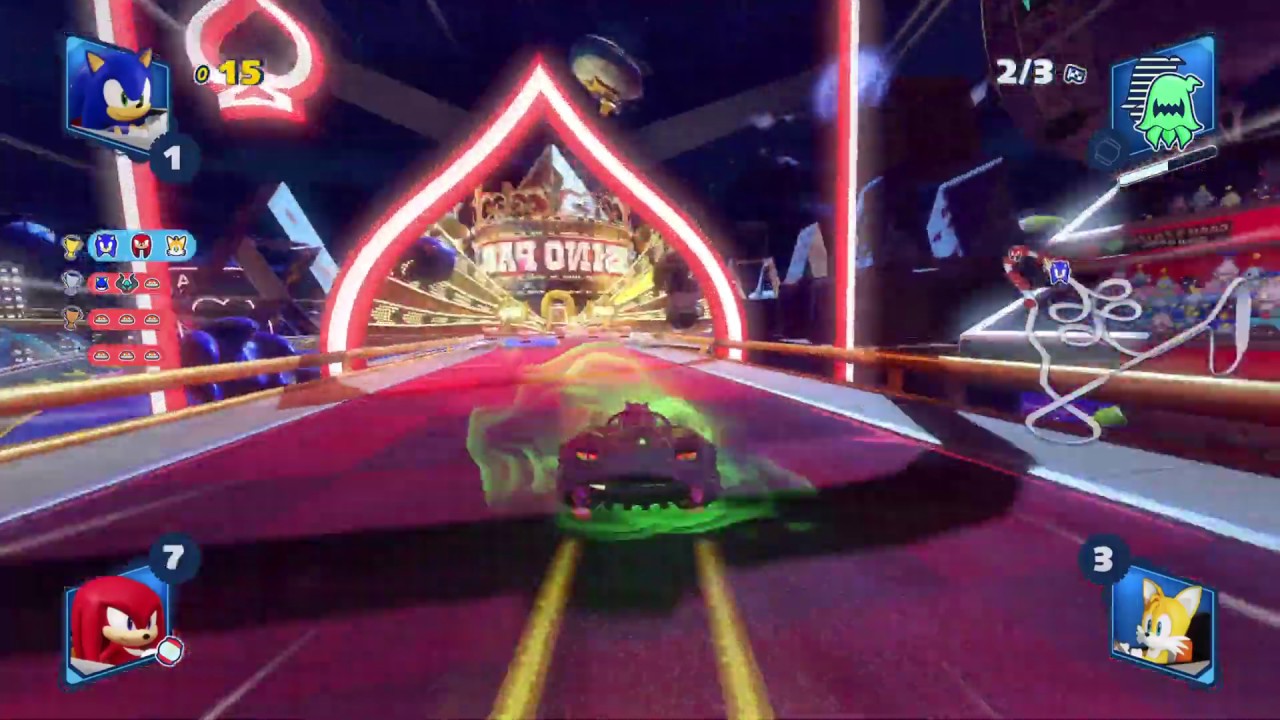 Team Sonic Racing: METAL SONIC & ZAVOK Showdown Race. Sonic gameplay ...