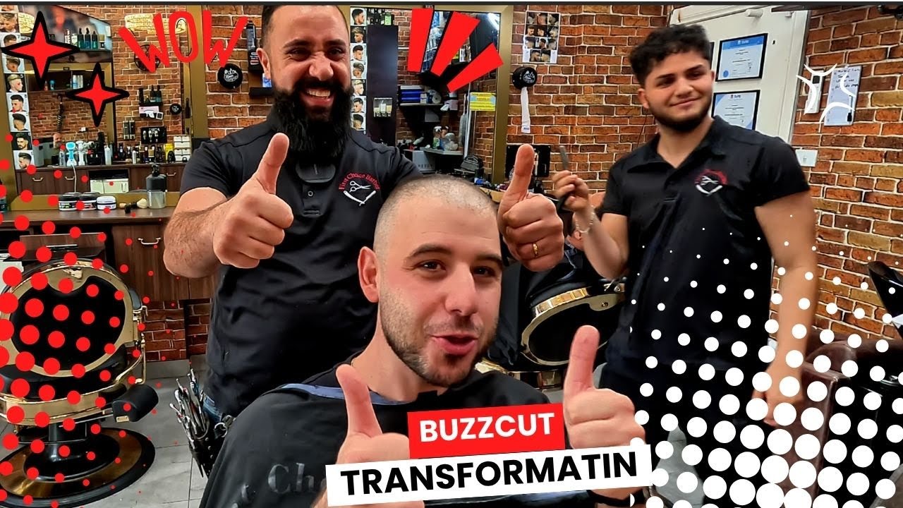 Buzz Cut Transformation | From Messy to Fresh in Minutes - YouTube