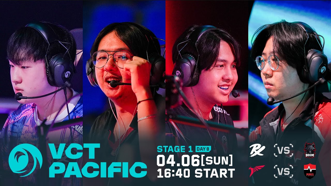 VCT Pacific 2025 : STAGE 1 - DAY 8 - YouTube