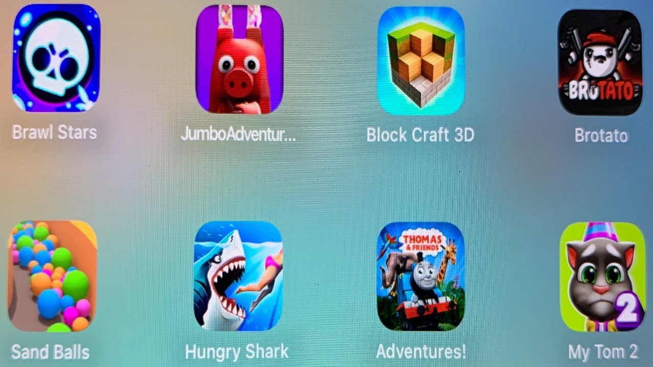 Brawl Stars,Block Craft 3D,Brotato,Sand Balls,Hungry Shark,Thomas ...