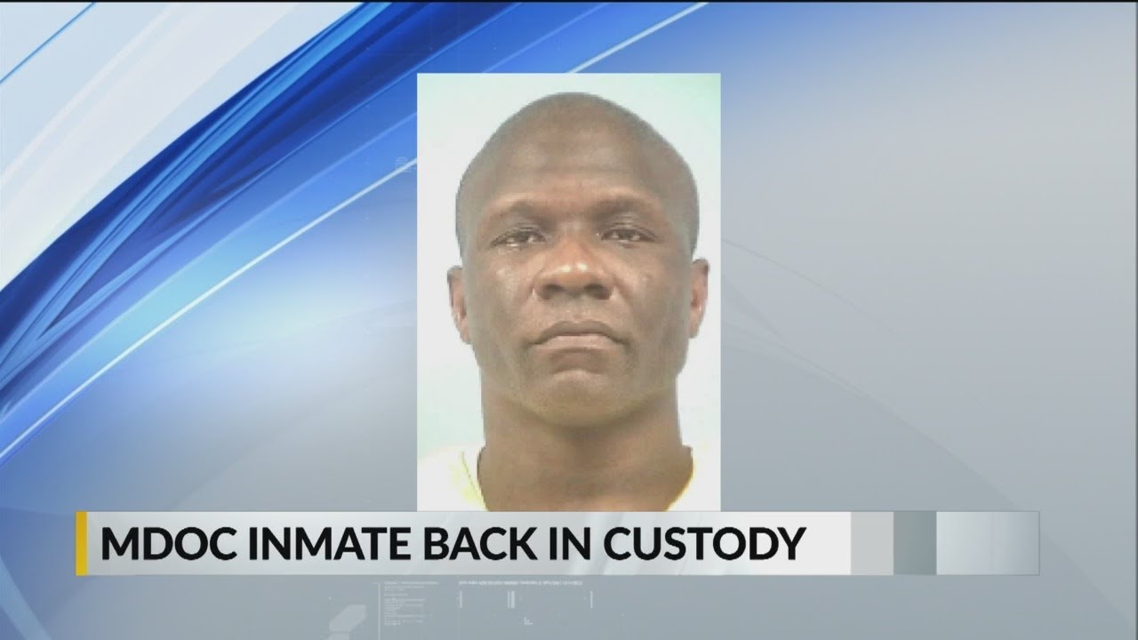 MDOC inmate back in custody - YouTube