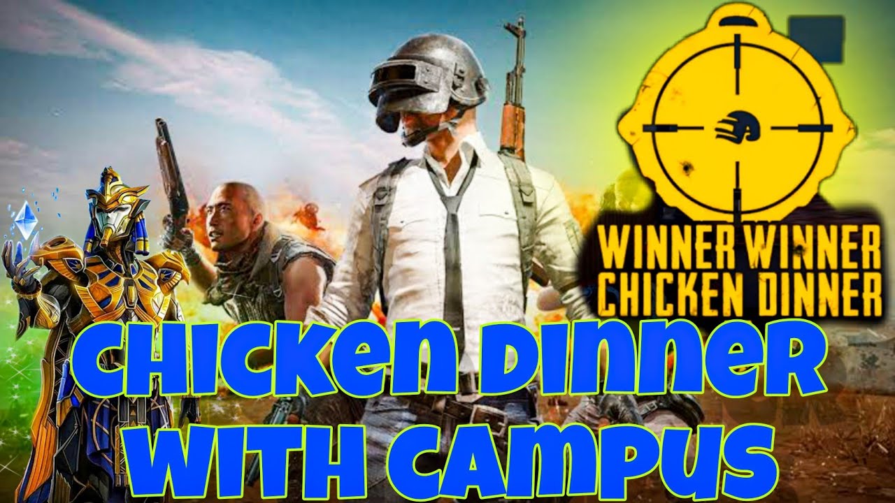 chicken dinner with campus 😱 new update 3.6 pubg mobile new best pubg ...