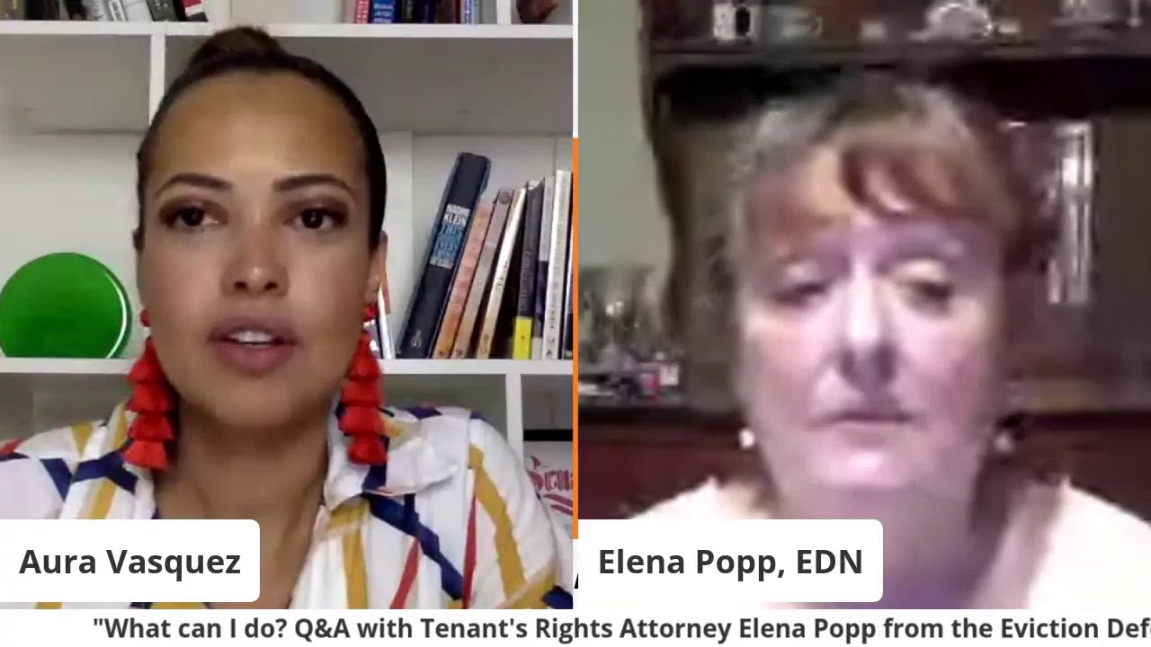 "What can I do? Q&A with Tenant's Rights Attorney Elena Popp from the ...