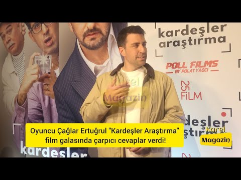 Oyuncu Çağlar Ertuğrul \