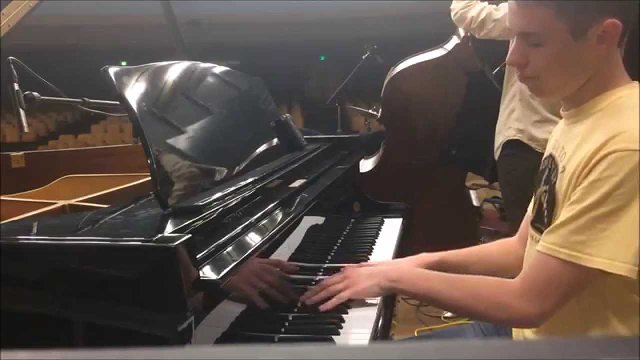 Elliot Clement Grammy Jazz Session Audition 2015- Piano - YouTube